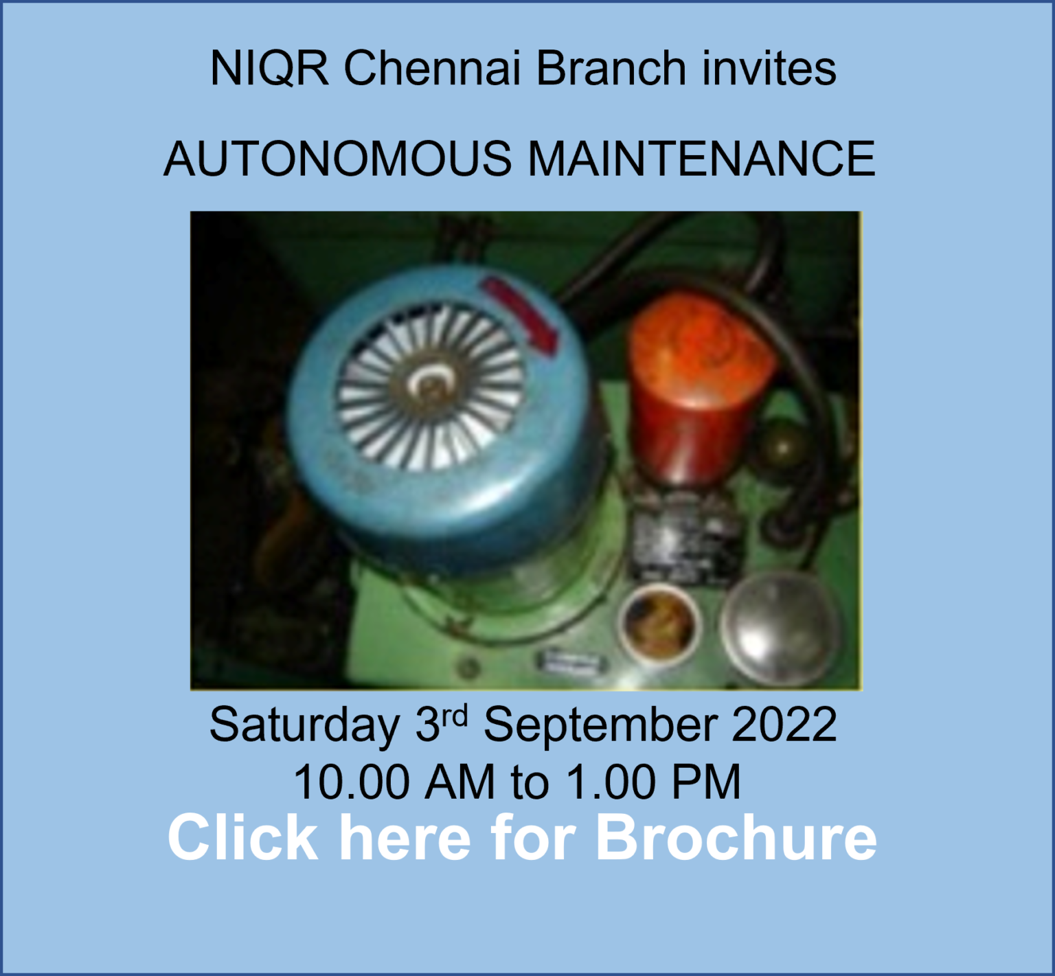 Inauguration of NIQR Student Chapter in Vishwakarma University,